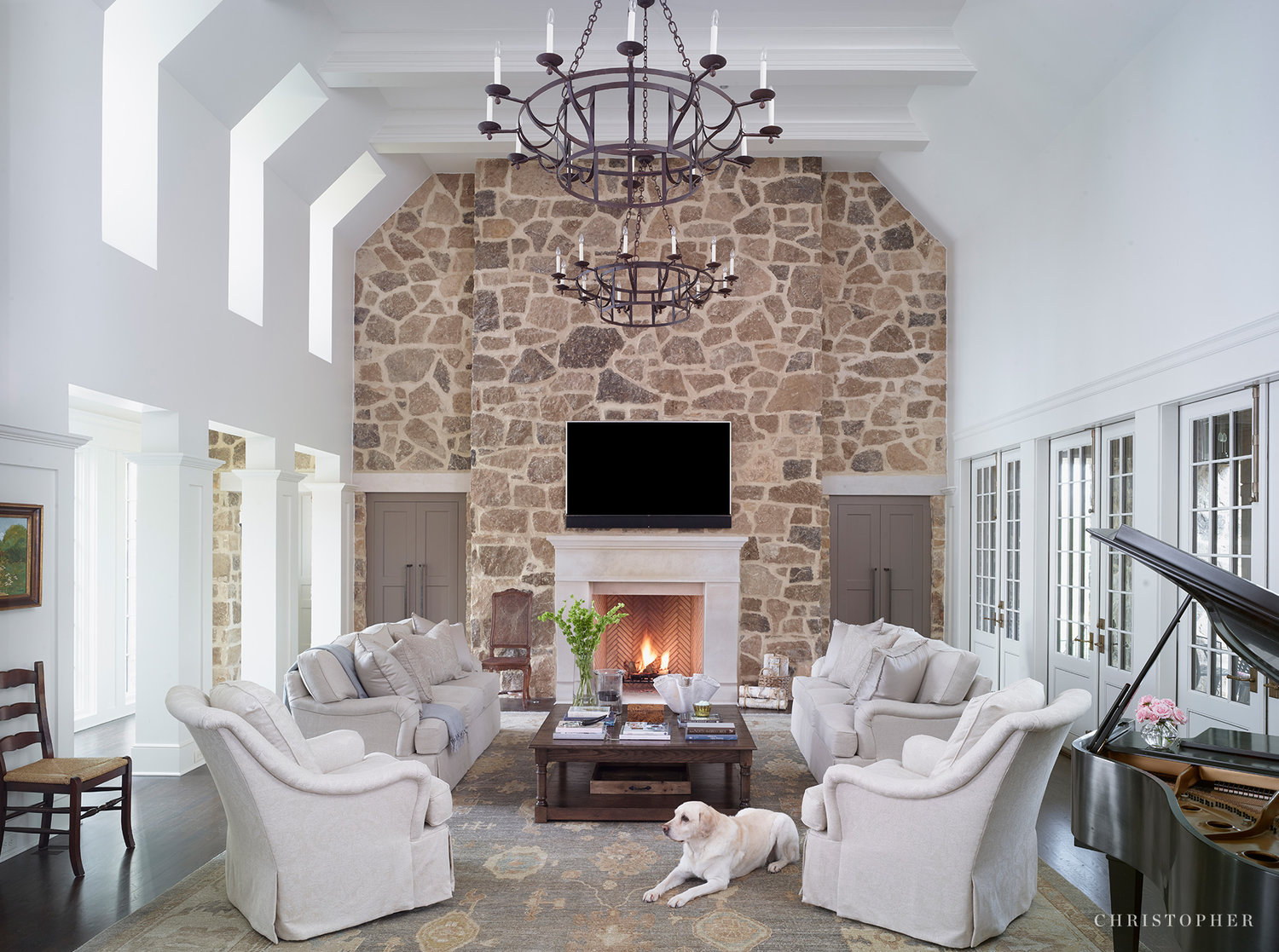 HOME TOUR: Country Estate - Christopher Architecture and Interiors